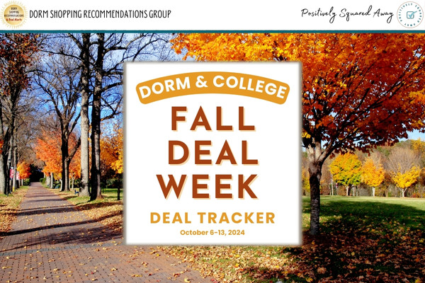 Deal Trackers for Dorm Essentials